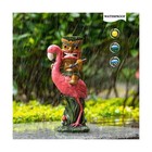 Solar Tiki Statue-Outdoor Statues-Tiki Bar Decor - Solar Powered Garden ...