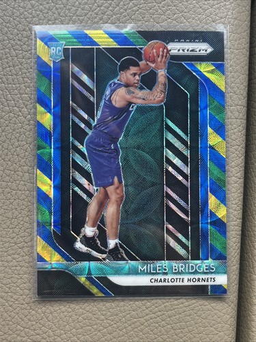 2018-19 Panini Prizm Miles Bridges Rookie Choice Blue Yellow Green ...