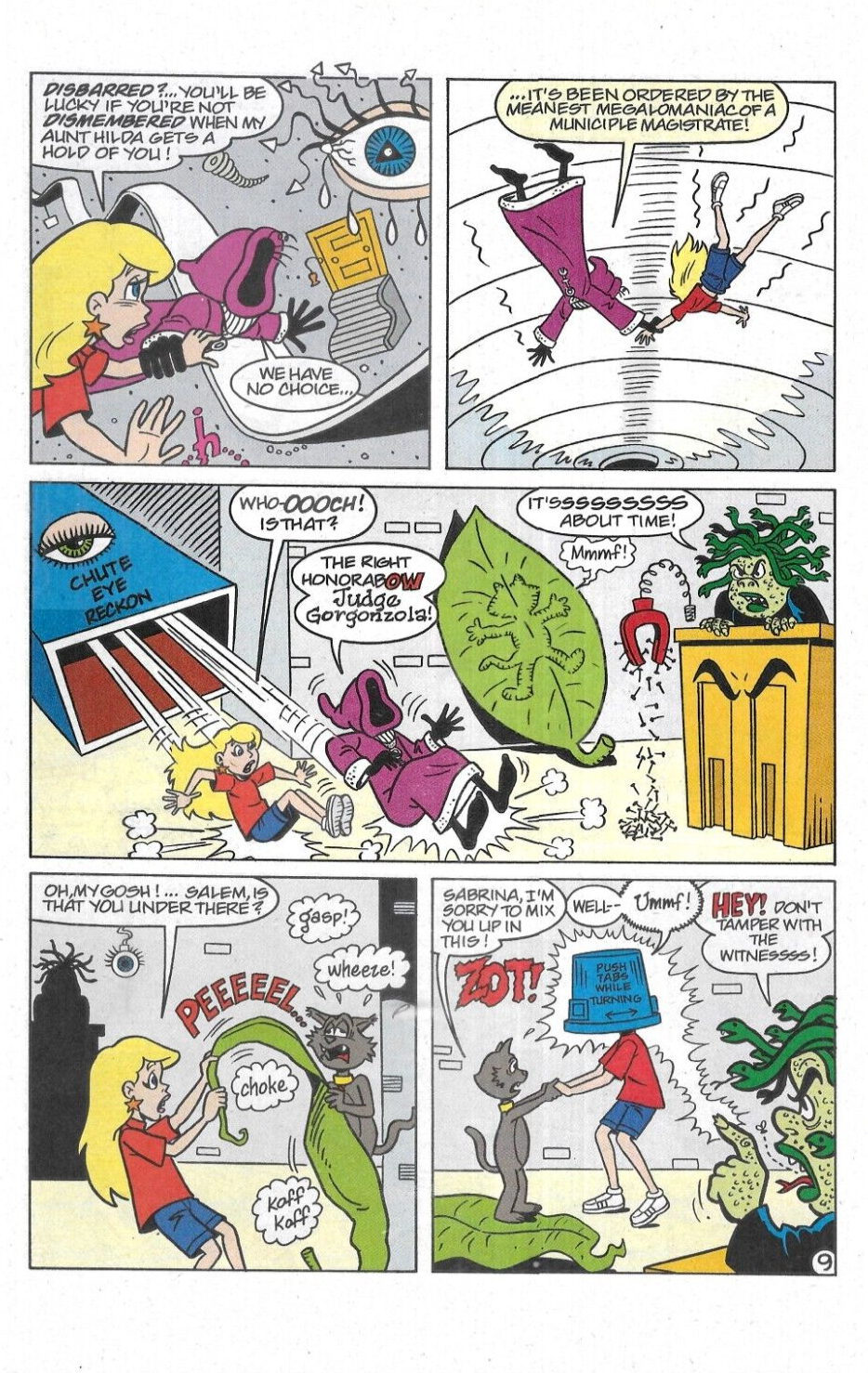 Sabrina Comic 33 First Print Cover A 2002 Mike Gallagher Dave Manak Jon ...