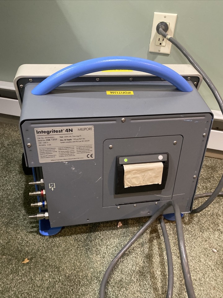 Millipore Integritest 4N Automatic Filter Integrity Test Instrument | eBay