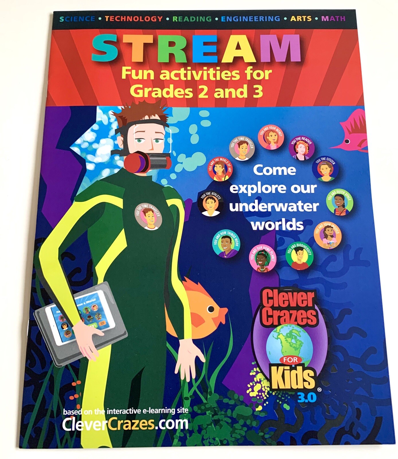New Clever Crazes for Kids 3.0 STREAM Fun Activities Kids Grade 2-3 | eBay