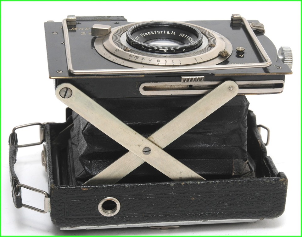 Vintage Plaubel Makina IIa strutfolding camera w. Anticomar 4.2/100mm ...