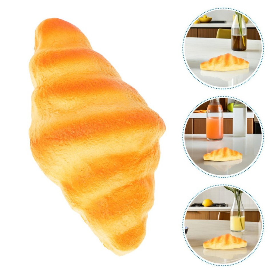2Pcs Simulation Bread Props Fake Realistic Artificial Bread Loaf Faux ...