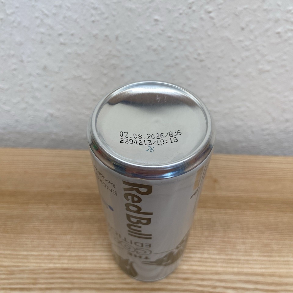 2025 Red Bull White Edition Spain Dented Can Energy Drink Collection ...