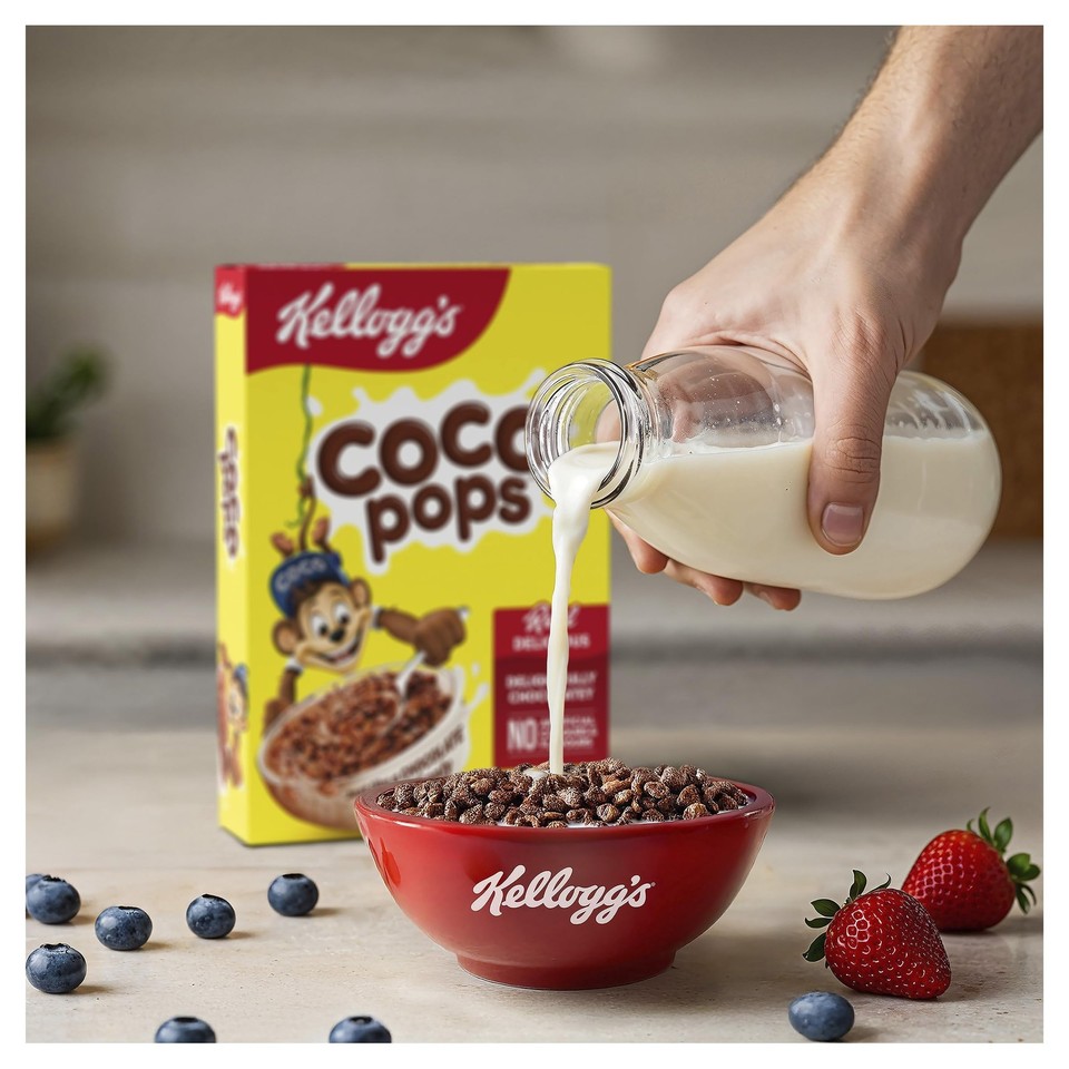 Kellogg s Coco Pops Chocolatey Breakfast Cereal 650g | eBay Australia
