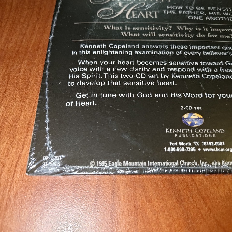 Kenneth Copeland-Sensitivity Of Heart-2 CDs Set (1985) Audio Book New ...