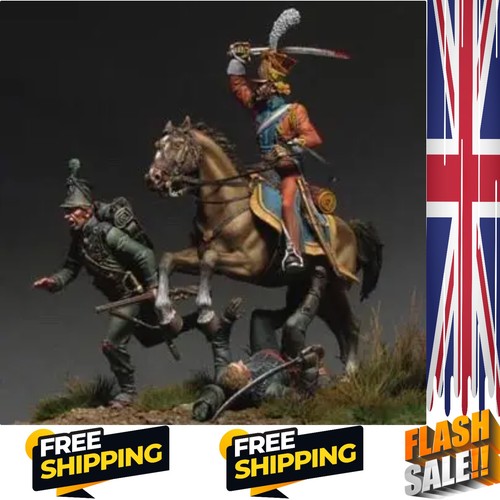 1/32 54mm Resin Model Kit Warriors Napoleonic Wars Battle Unpainted ...