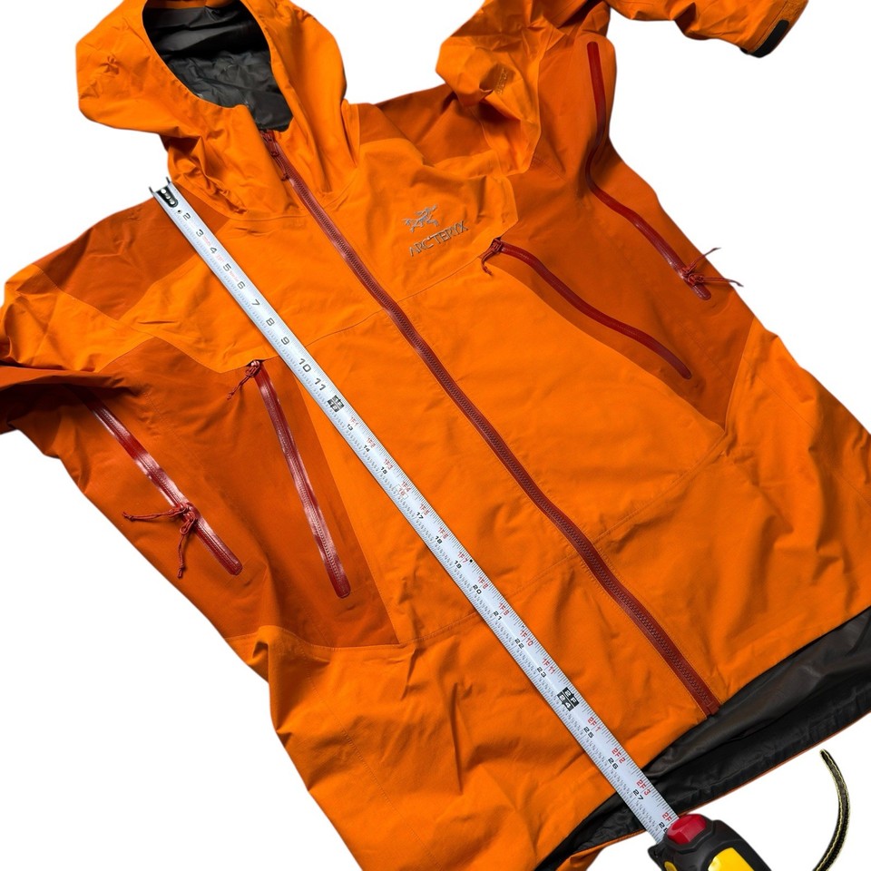 Arc'teryx Alpha SL Hybrid Goretex Pro Shell Paclite Jacket Orange Mens ...