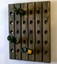 Handmade Riddling Wine Rack Wood Wall Hanging | eBay