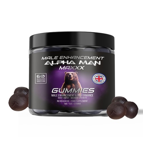 Alpha Man MAXXX Male Gummies, Enhance Performance, 60 Gummies | eBay