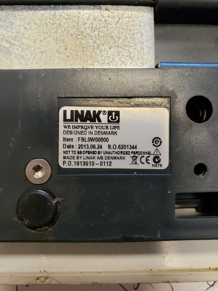 Linak FSE1201220 C-Arm Foot Switch Actuator Pedal Control Fsr0w00000 ...