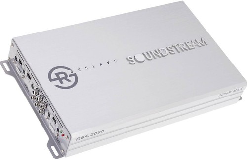 Soundstream Reserve RS4.2000 4 Channel Ch. Amplifier Car Stereo Speaker ...
