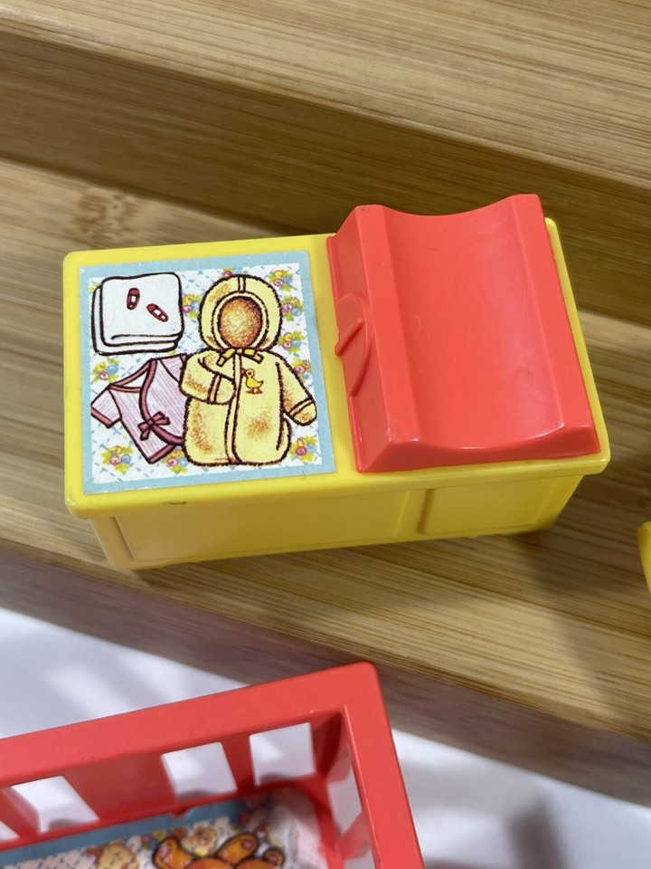 Vintage Fisher Price Little People Family Nursery Set #761 Lot 1972 ...