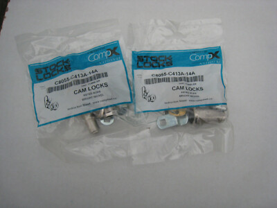 2 Comp-X National C8055-C413A-14/A 1 1/2” flat key alike cam lock KA w ...