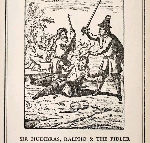 Sir Hudibras Ralpho Fidler 1965 Almanac Samuel Butler Poem Ephemera ...