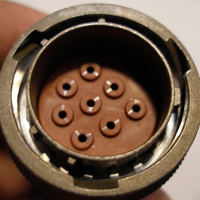 Amphenol MS3475W16-8P Circular MIL-Spec Connector M39029/4-111 Gold ...