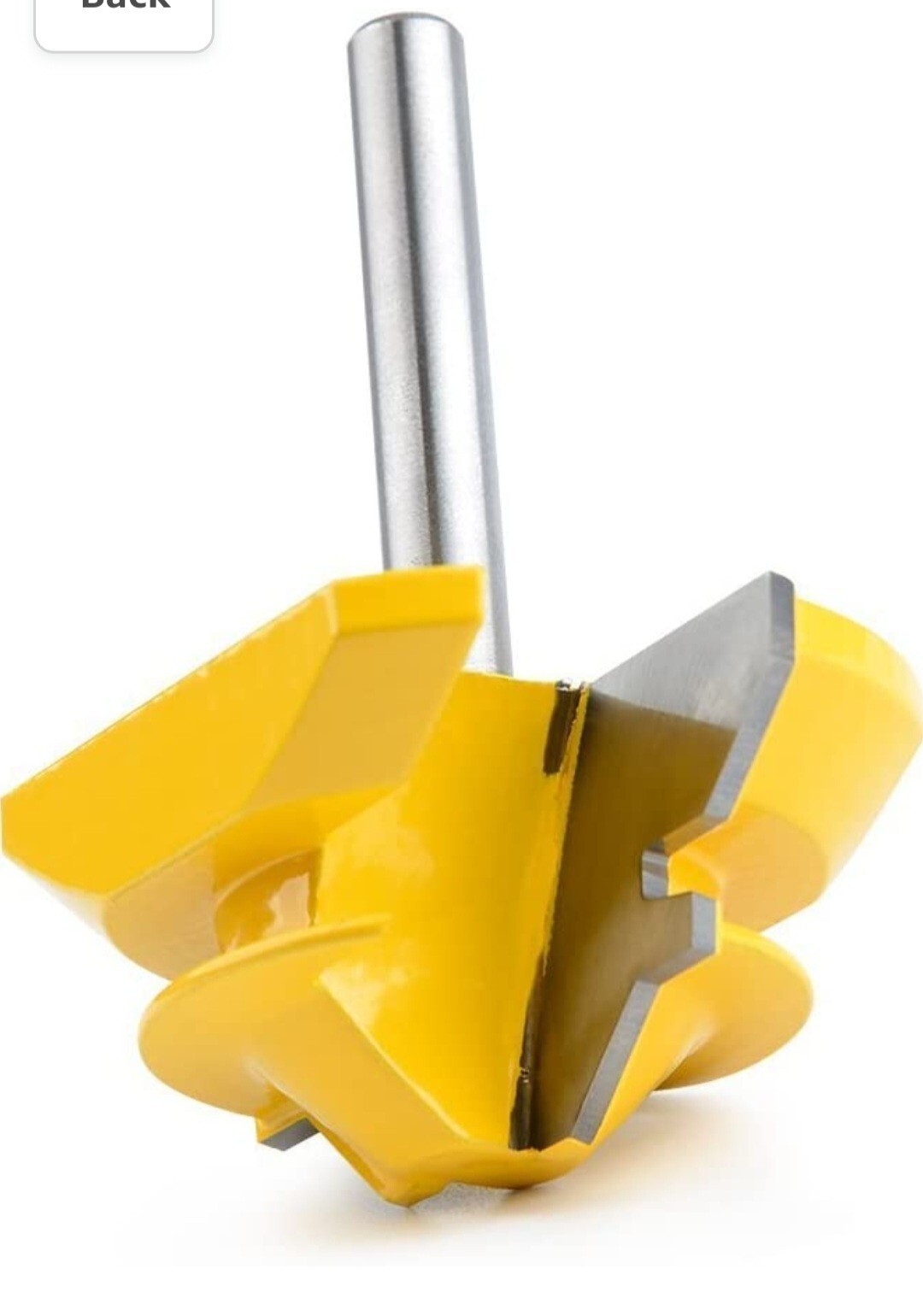 Meihejia 1/4 Inch Shank 45 Degree Lock Miter Router Bit 3/4 Inch Stock ...