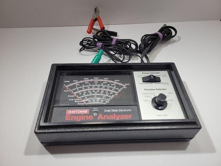 Craftsman Engine Analyzer MODEL 21029 Solid State Electronic WORKING | eBay