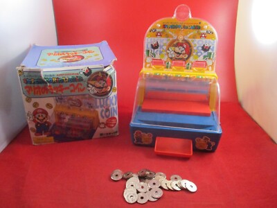 Super Mario World Nintendo Super Famicom Lucky Coin Pusher Game WORKS w ...