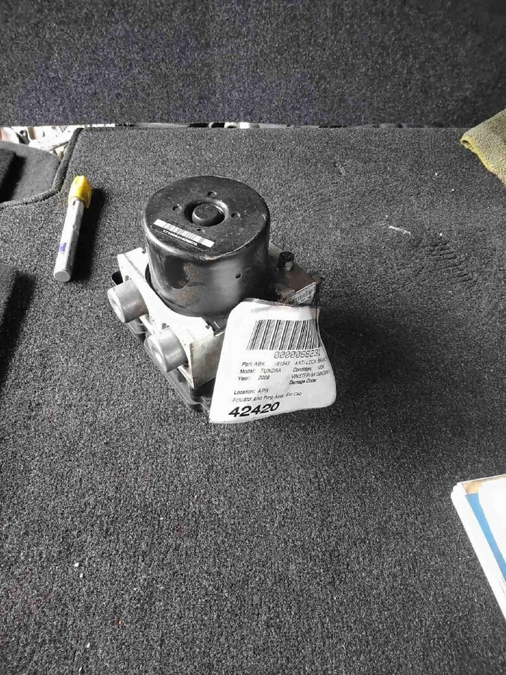 2008-2009 Toyota Tundra ABS AntiLock Brake Pump Module Assembly ...