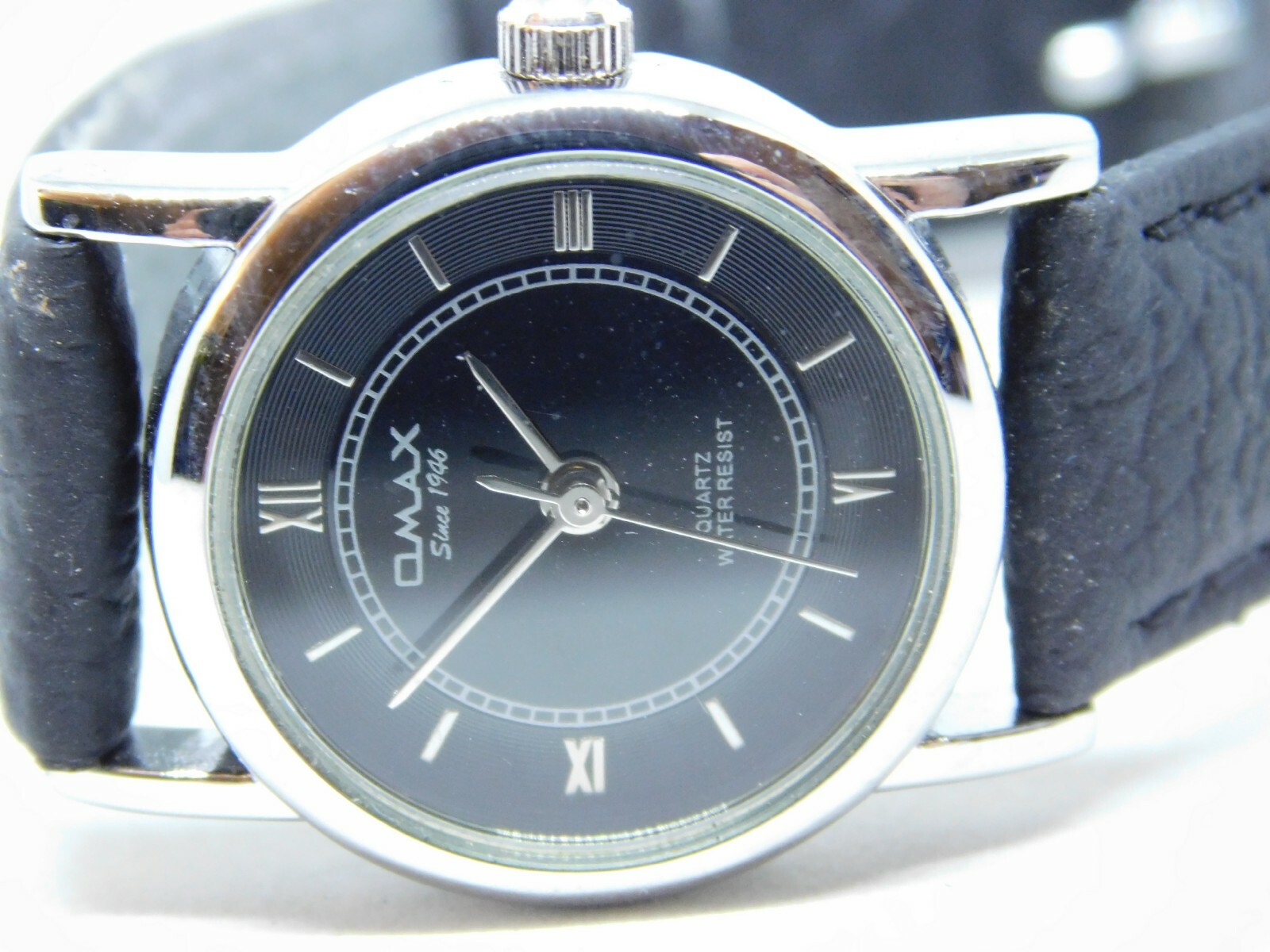 OMAX Since 1946 Genuine Leather Quartz Analog Ladies Watch | eBay