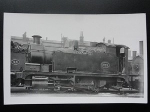 GER Steam Locomotive No.229 & No.63 Great Eastern Railway RP Photocard ...