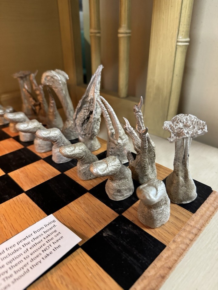 “The Living Chess Set” One Of A Kind Creepy Finger/Claw Chess Set | eBay