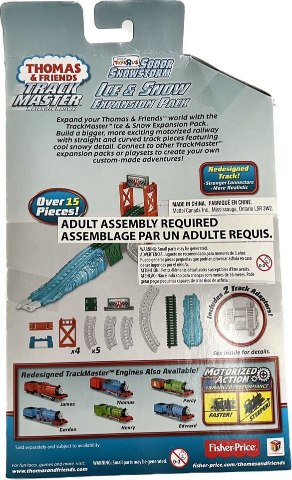 Thomas & Friends - Trackmaster Ice & Snow Expansion Pack! 2014 ...