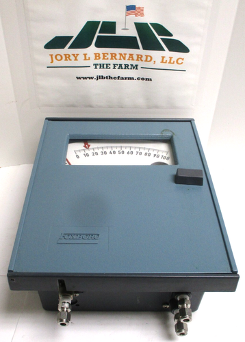 FOXBORO, 43AP-FA42C/PC, PNEUMATIC CONTROLLER, 3-15 PSI, w/ BRACKET ...