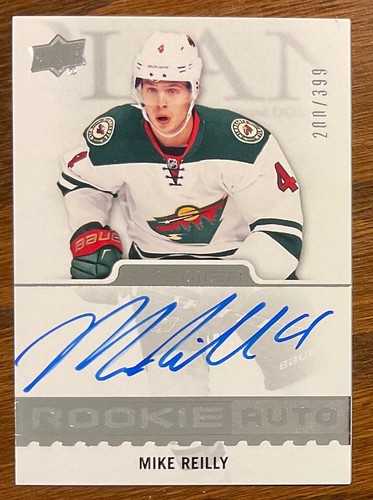 2016-17 MIKE REILLY UPPER DECK PREMIER ROOKIE AUTO CARD RC #64 WILD ...