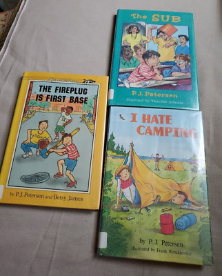 (3) P. J. Petersen Books: I Hate Camping, The Sub, The Fireplug is ...