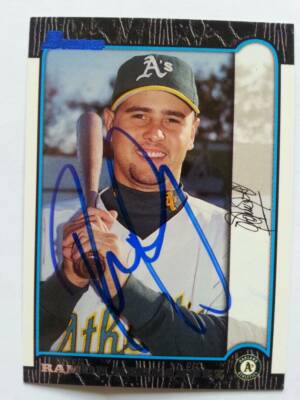 Ramon Hernandez Autograph Rare Oakland Athletics | eBay