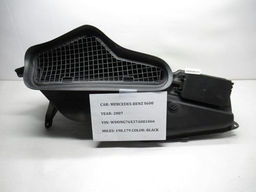 2007-2010 Mercedes-Benz S600 Cabin Air Filter Box Duct 2218300044 OEM ...