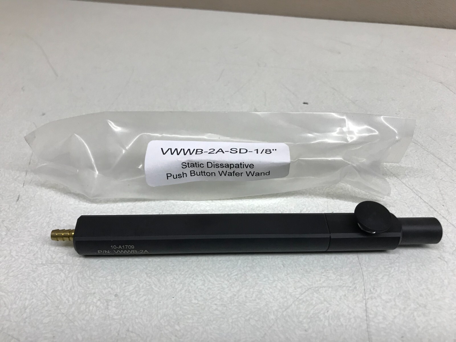 Static Dissipative Push Button Wafer Vacuum Wand for 1/8" Hose VWWB-2A ...