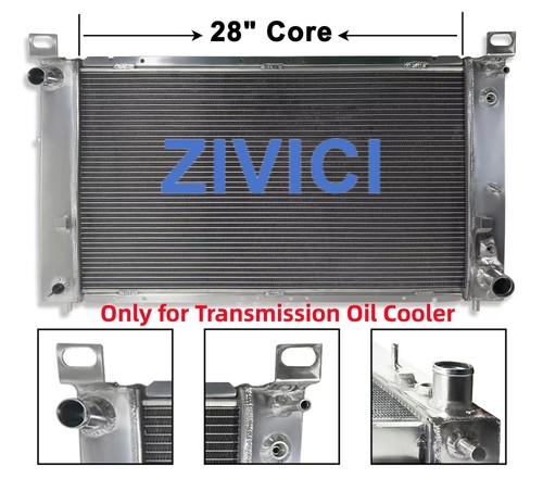 28" Aluminum Radiator For Chevy Sliverado/Tahoe/Sonara 4.3/4.8/5.3L ...