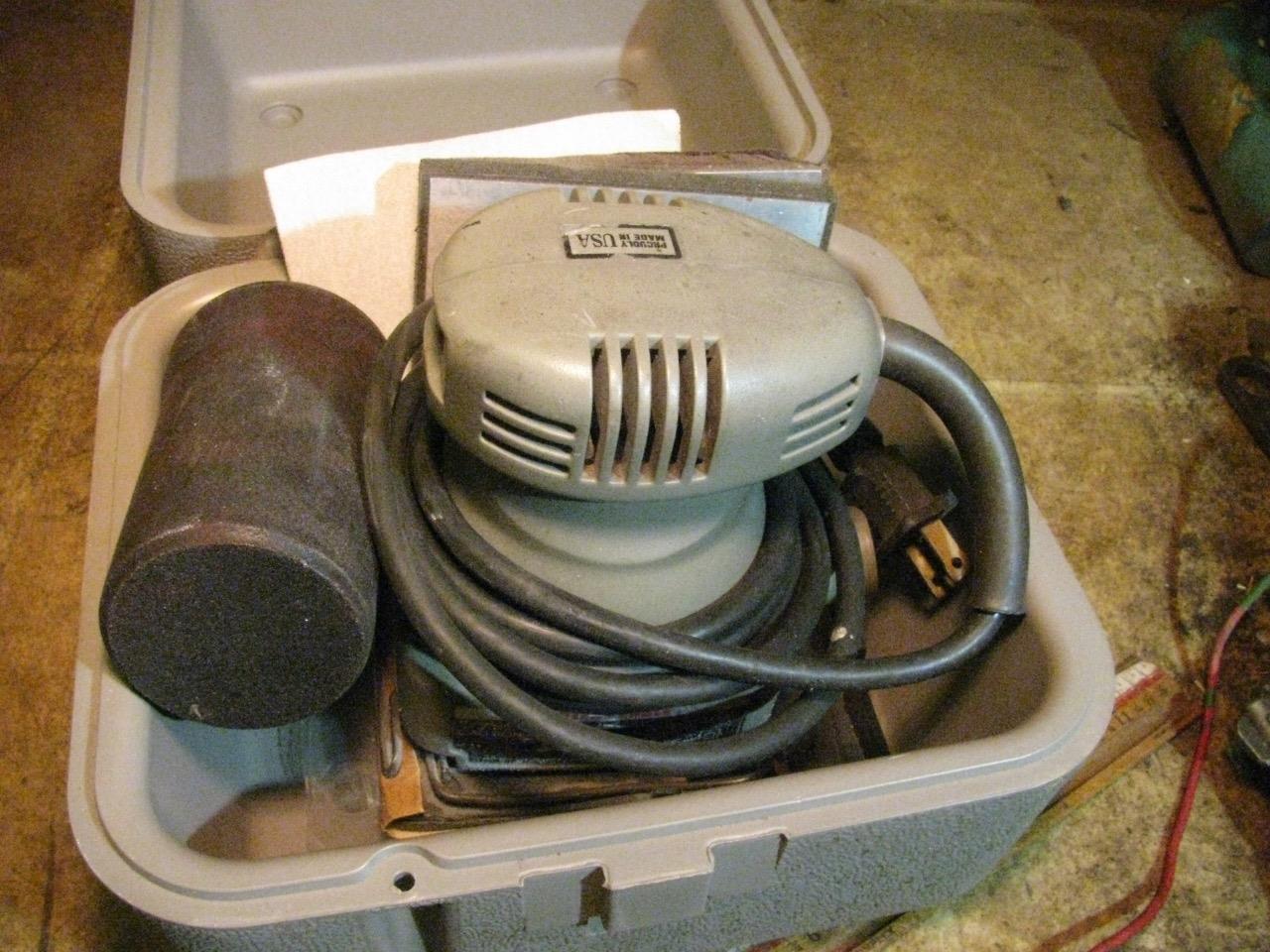 Porter Cable 340 1/4 Sheet Sander with Case | eBay