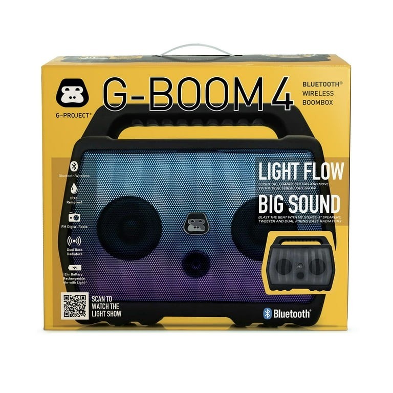 G-BOOM 4 Wireless Bluetooth Party Speaker | eBay
