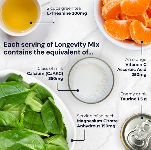 Blueprint Bryan Johnson Longevity Mix - Muscle Builder & Recovery ...