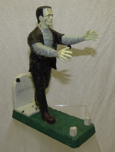 Vintage 1961 Aurora Plastics Frankenstein Monster Built Model Kit ...
