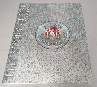 The Story of TSR from Silver Anniversary box set 1999 WOTC Dungeons and ...