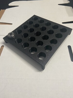 ER 25 Collet Rack www.travmfg.com ER25 Collet Storage Holder Tray CNC ...