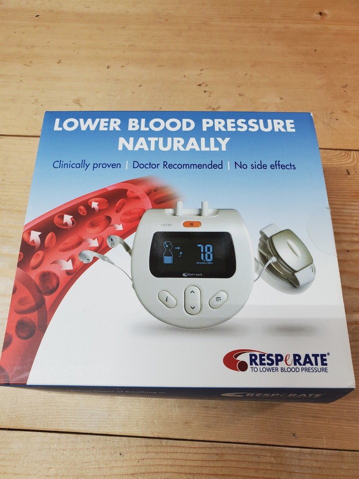 RESPeRATE Blood Pressure Lowering Device Deluxe Duo 2 Person Compatible ...