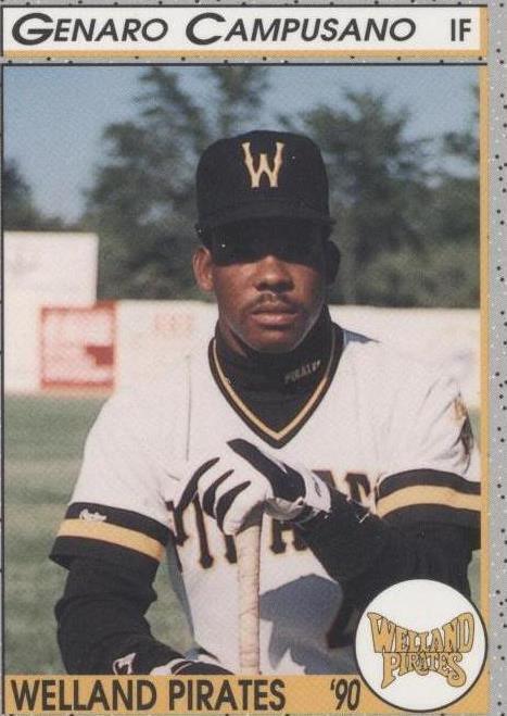 1990 Bill Pucko Welland Pirates - Genaro Campusano #3 (RC) for sale ...
