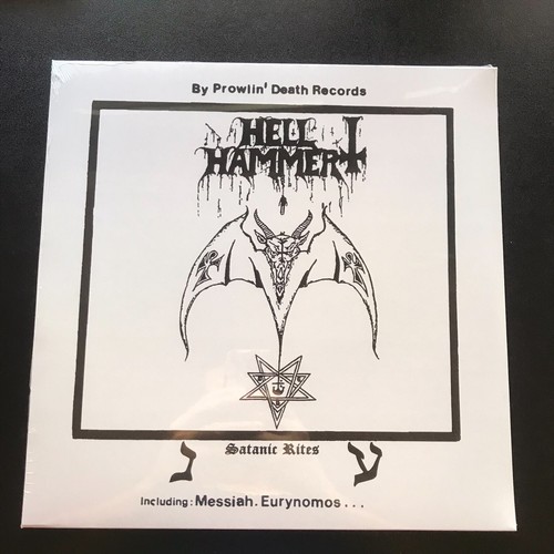 HellHammer Satanic rites LP vinyl 12" black metal venom hell hammer ...