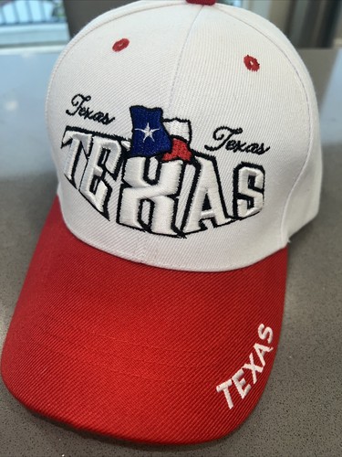 Texas Hat State Of Texas Flag Brand New One Cap Adjustable Velcroback ...
