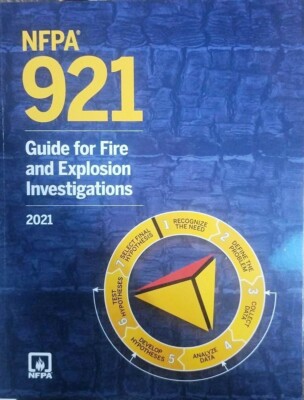 NFPA 921 Guide for Fire and Explosion Investigations 2021 Paperback NEW ...