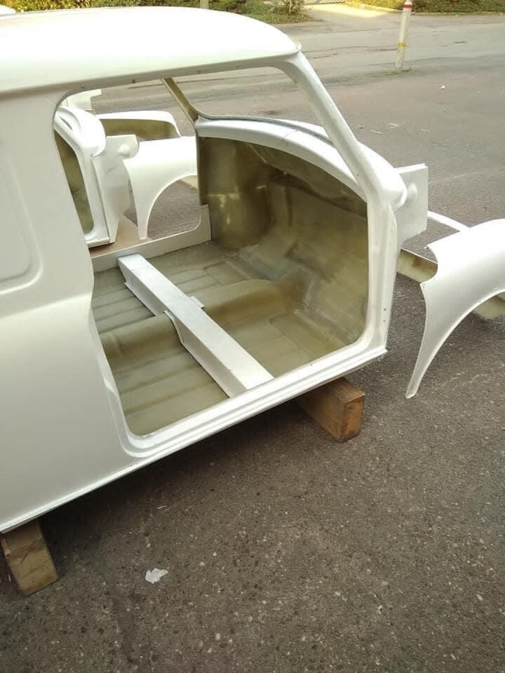 Fibreglass Classic Mini Van | eBay UK