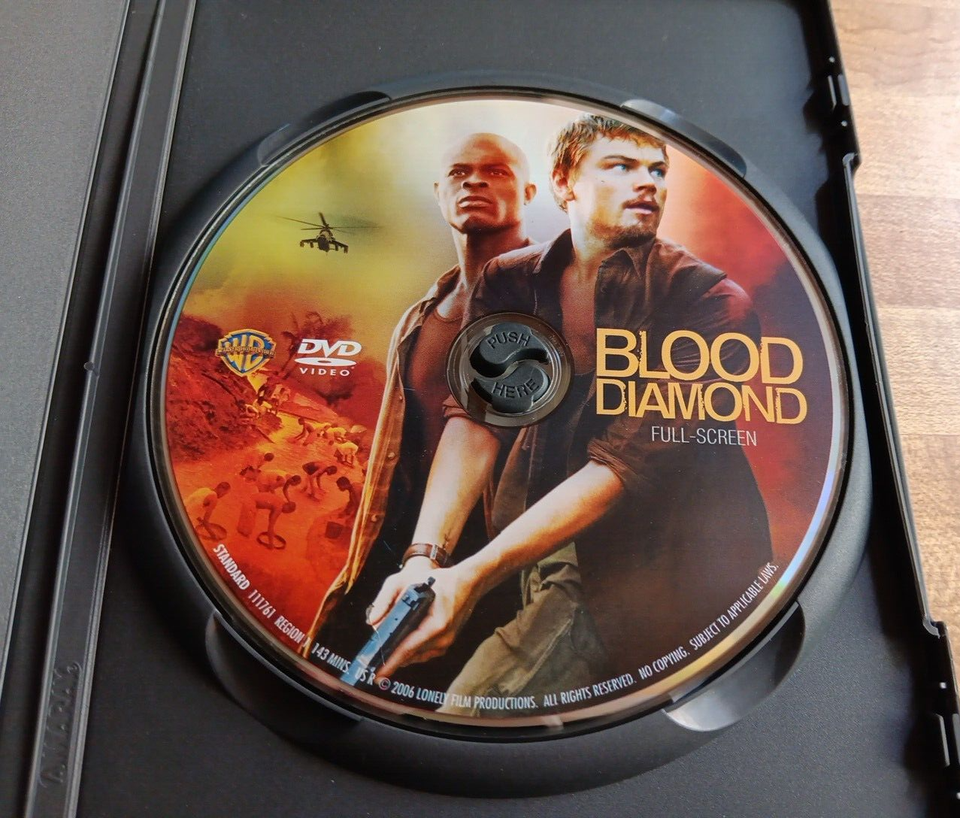 Blood Diamond (Full Screen Edition) - DVD Very Good with Fast Shipping ...