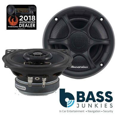Phoenix Gold RX4CX Car Stereo 4" Inch 100MM 10CM 80 Watts Coaxial ...