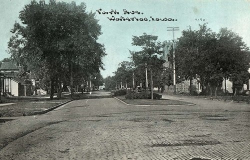 C.1900-10 Blue Sky Park Ave. Waterloo, Iowa Postcard P124 | eBay